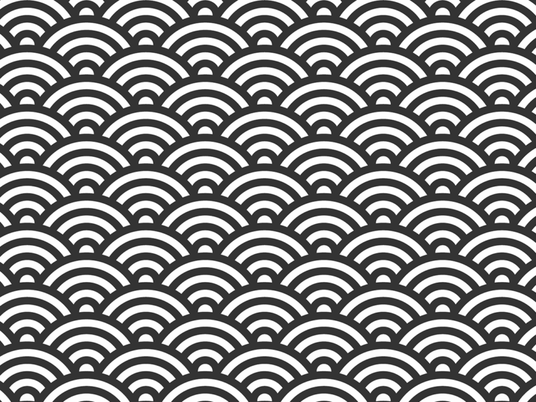 Kimono pattern ”Seigaiha” | FUSIONS